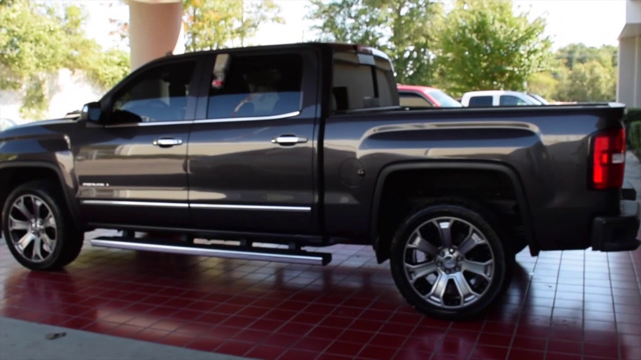 2014 GMC Sierra 1500 Denali 6.2L, Sunroof - YouTube