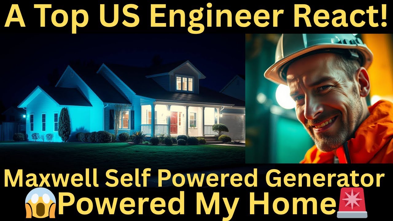 Maxwell’s Generator Powering My Home? US Engineers Investigate! - YouTube
