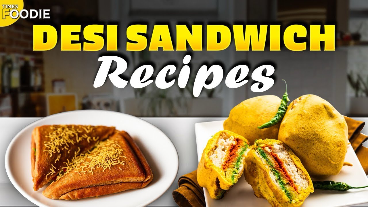 2 Quick & Tasty Indian Style Sandwiches | Bombay Sandwich & Ulta Vada ...