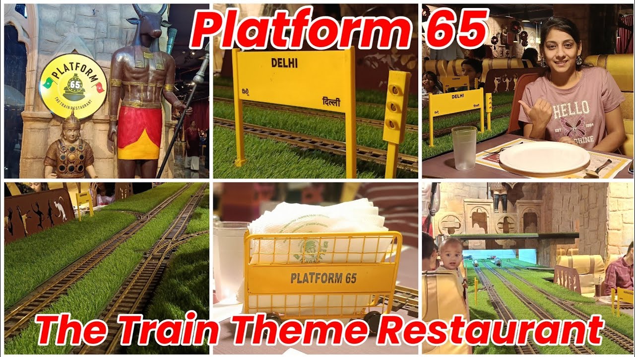 Bangalore Famous Train Themed Restaurant | Platform 65 in ...