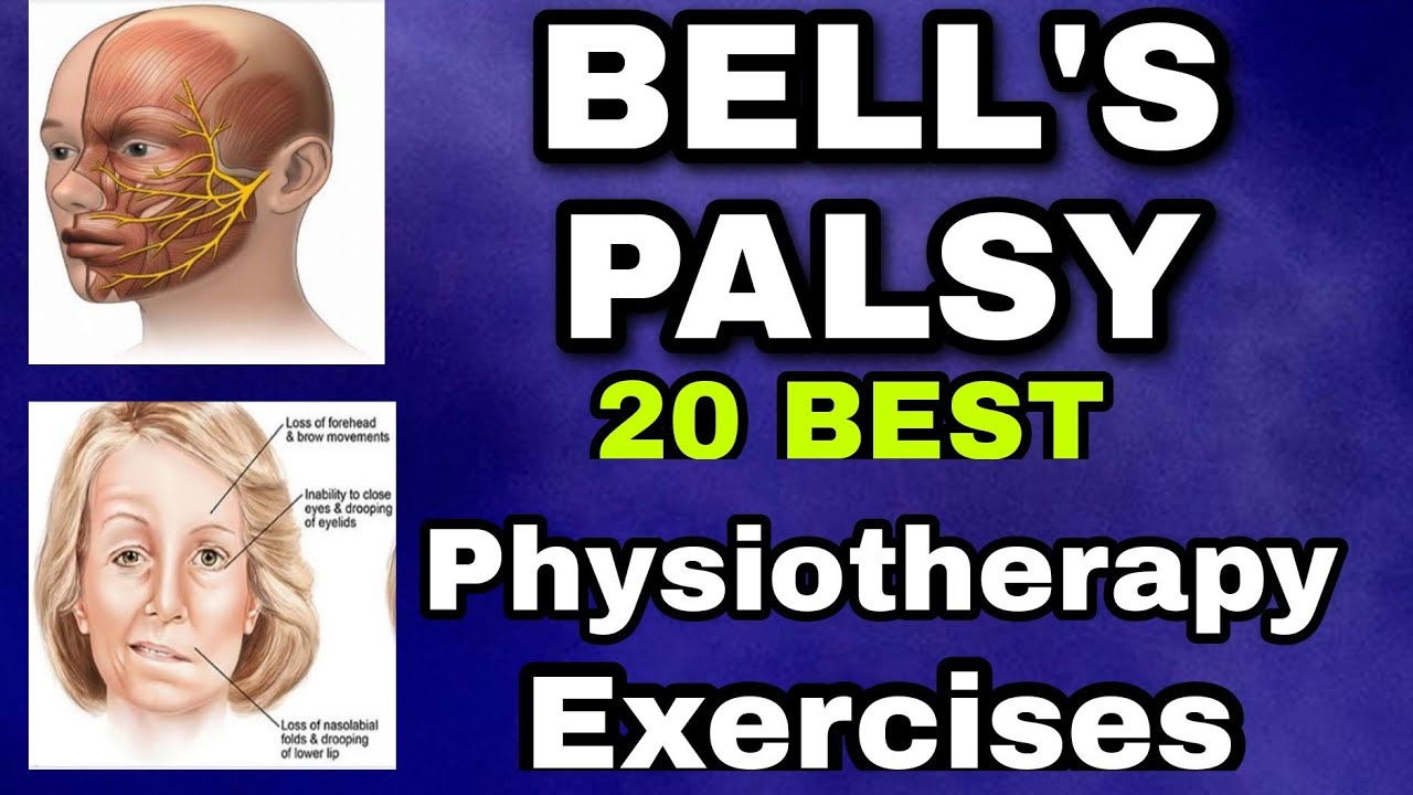 20 EXERCISES FOR BELL'S PALSY / BEST FACIAL EXERCISES @Geetha Mihi ...