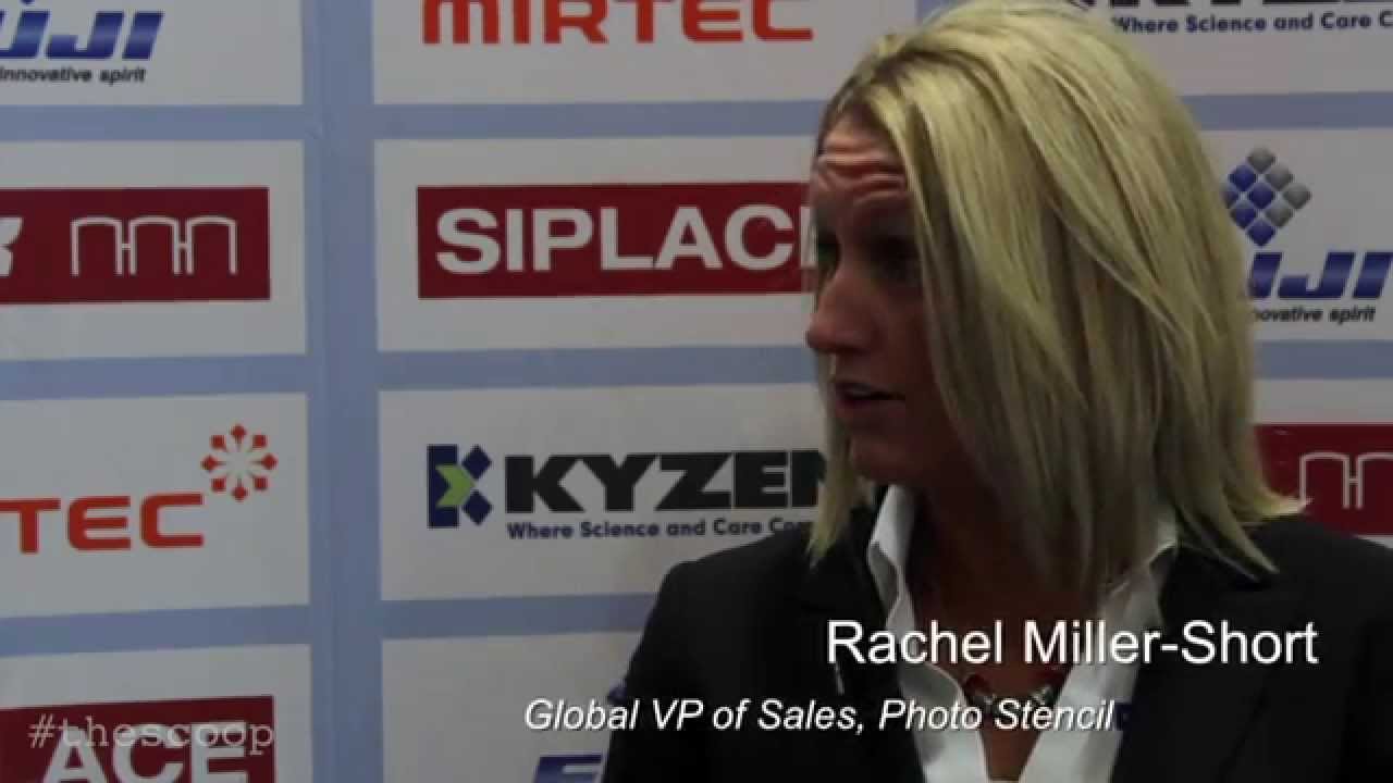 Rachel Miller-Short, Global VP of Sales of Photo Stencil at APEX 2015 ...