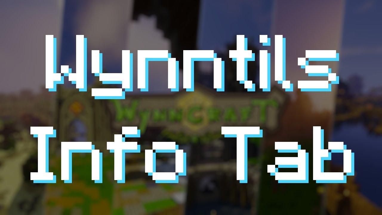 Wynntils Info Overlay [TUTORIAL] - YouTube