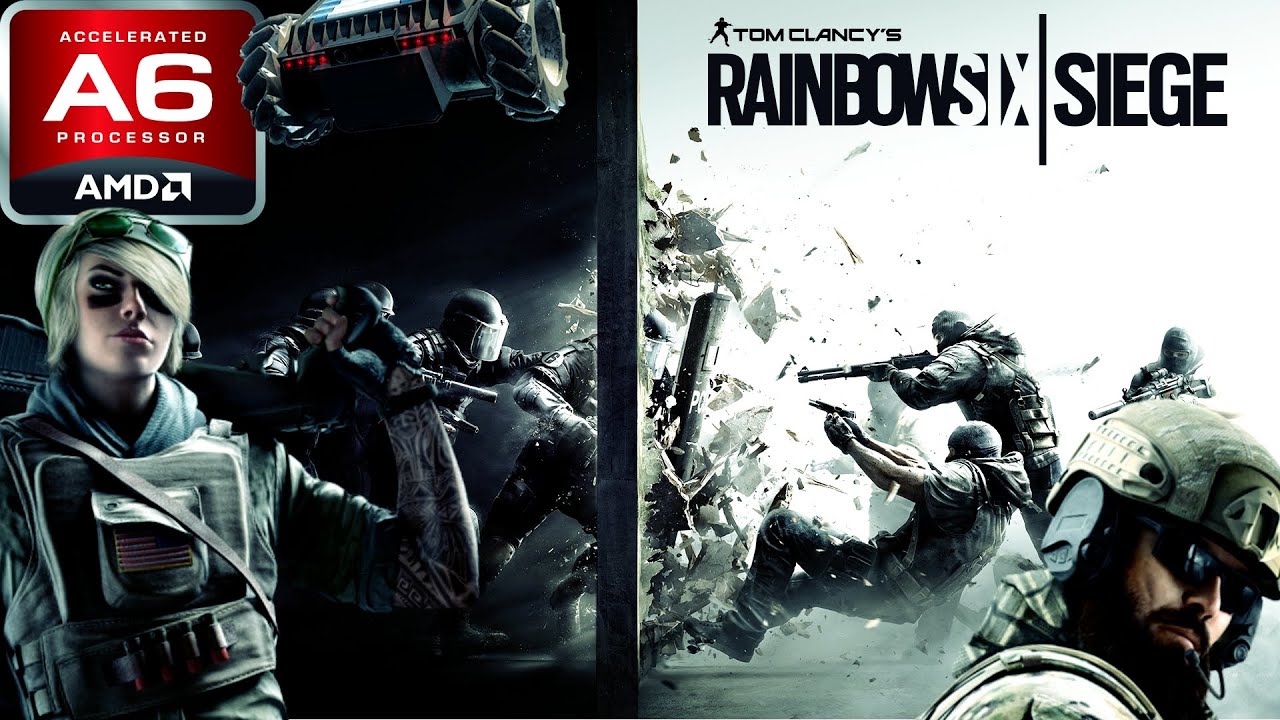Tom Clancy's Rainbow Six: Siege (AMD A6, Radeon R4 Graphics) Low End PC ...