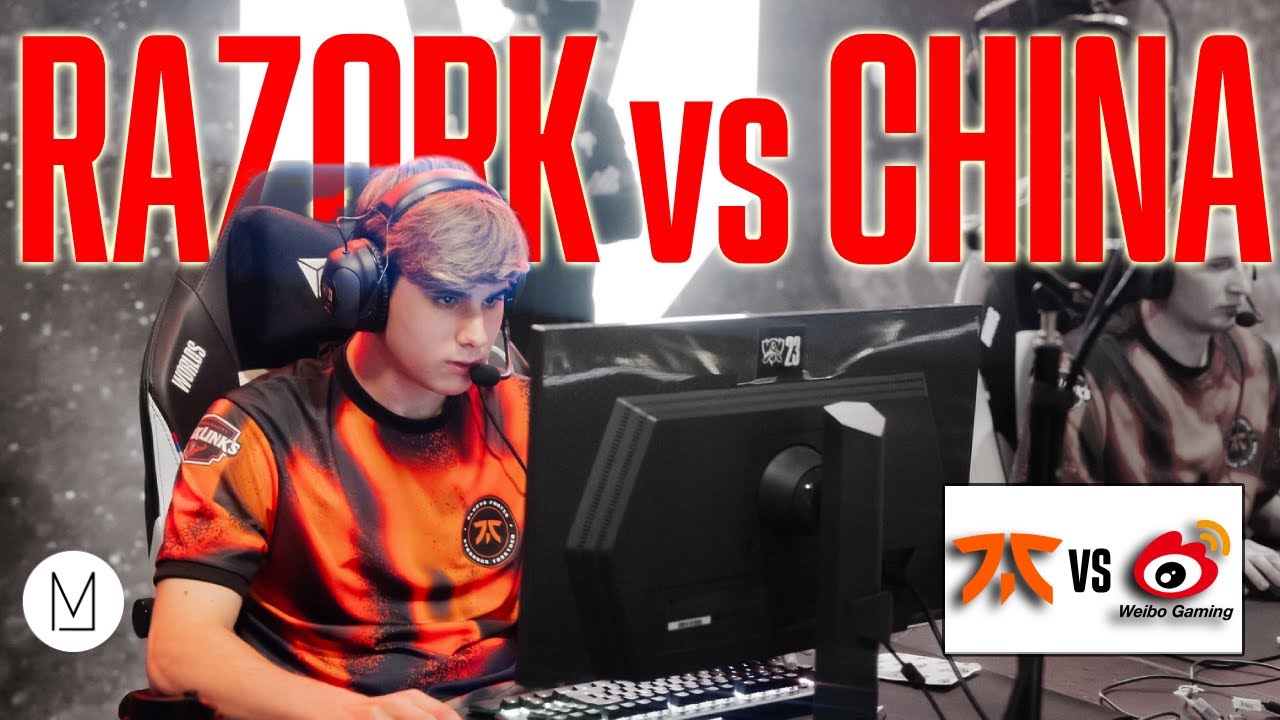El día que Razork jugó solo contra China - Fnatic eliminado de Worlds ...