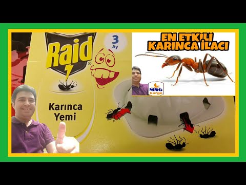 RAİD KARINCA YEMİ ÖLDÜREN İLAÇ KARINCALARDAN TAMAMEN KURTULABİLİRSİNİZ. 25 TL