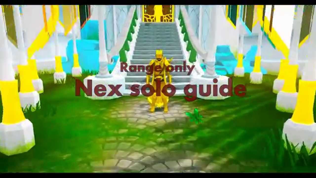 Range Nex solo guide using Nihil+Sharpshooter - YouTube