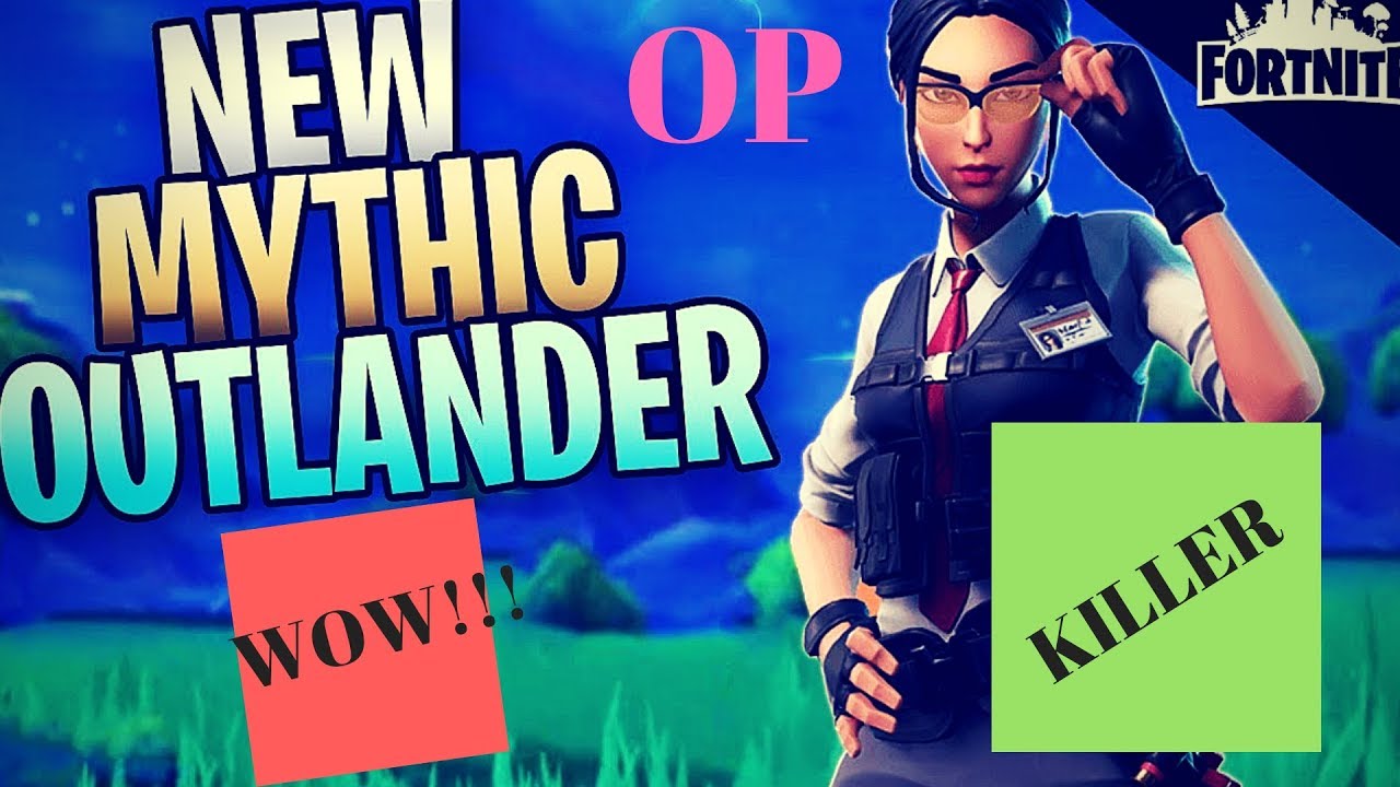 Fortnite Save the World...new mythic OUTLANDER RIO and assault rifle ...