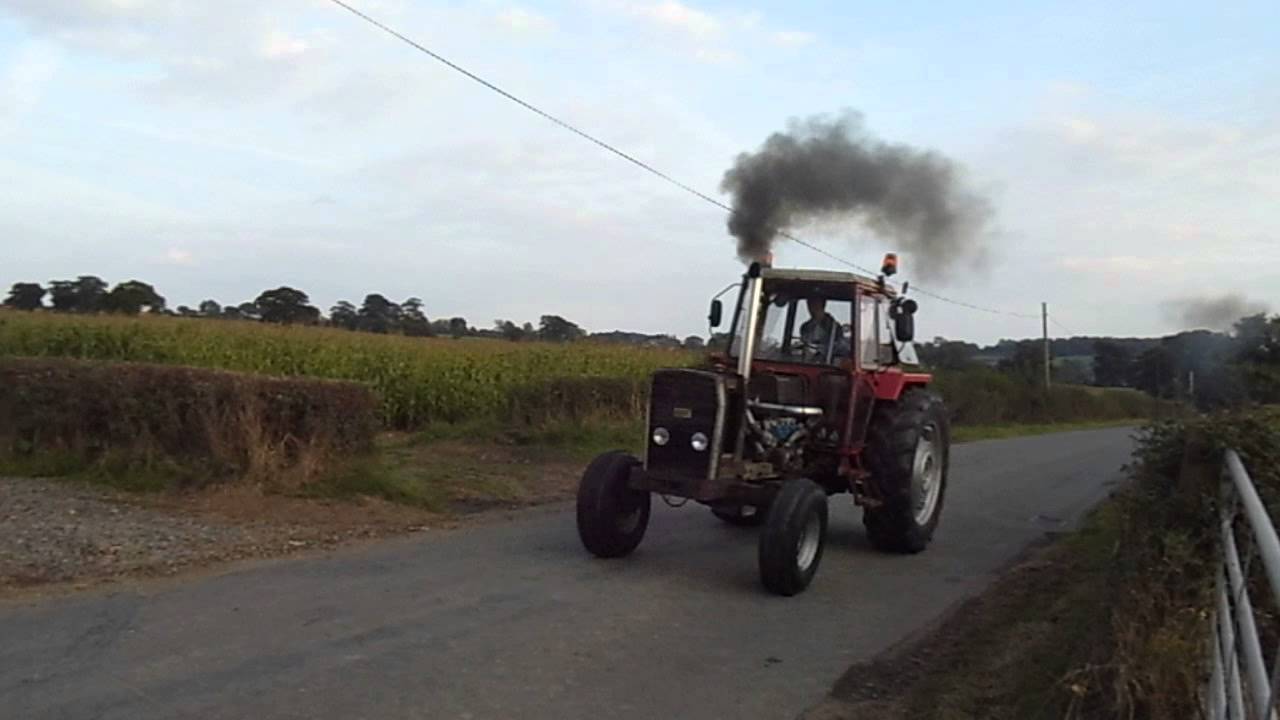 Massey Ferguson 298 Perkins V8 510 - YouTube