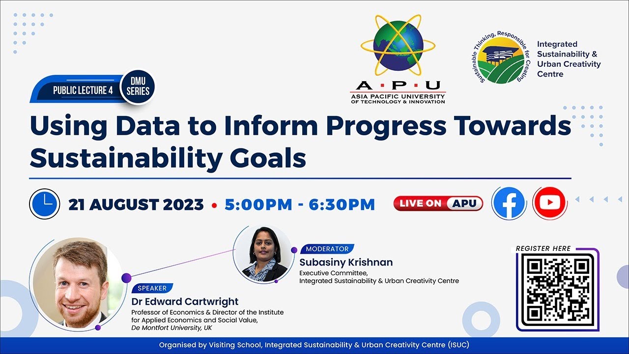 Public Lecture 4 (DMU Series): Using Data to Inform Progress Towards ...