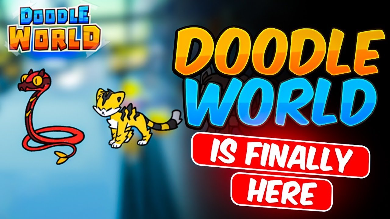 Doodle World JUST RELEASED! It's FINALLY Here - YouTube