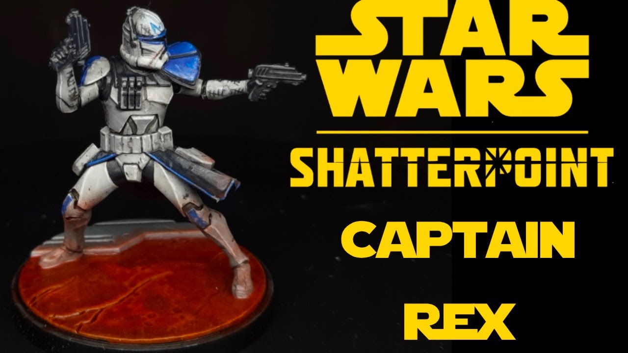 How to paint Captain Rex from Starwars Shatterpoint - YouTube