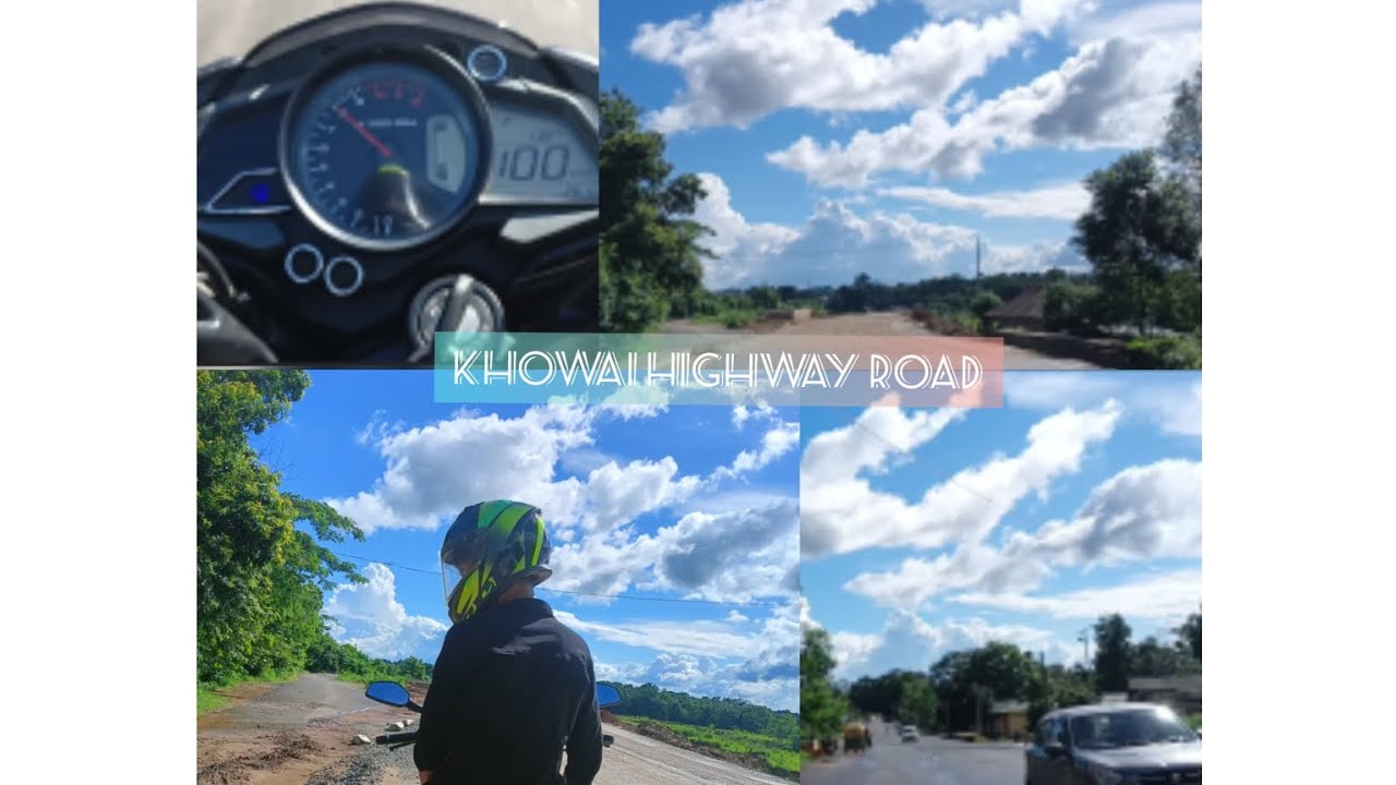 khowai highway road // NS 200 - YouTube