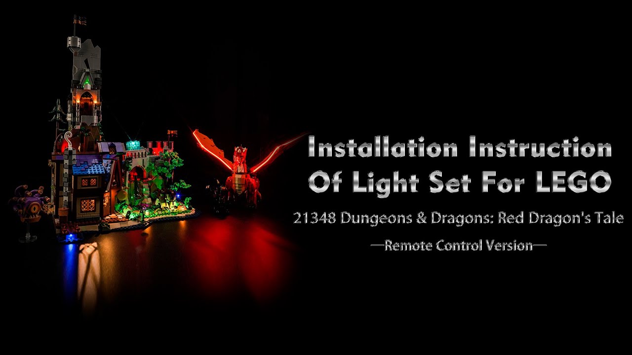 Installation Instruction Of Light Set For LEGO 21348 Dungeons & Dragons ...