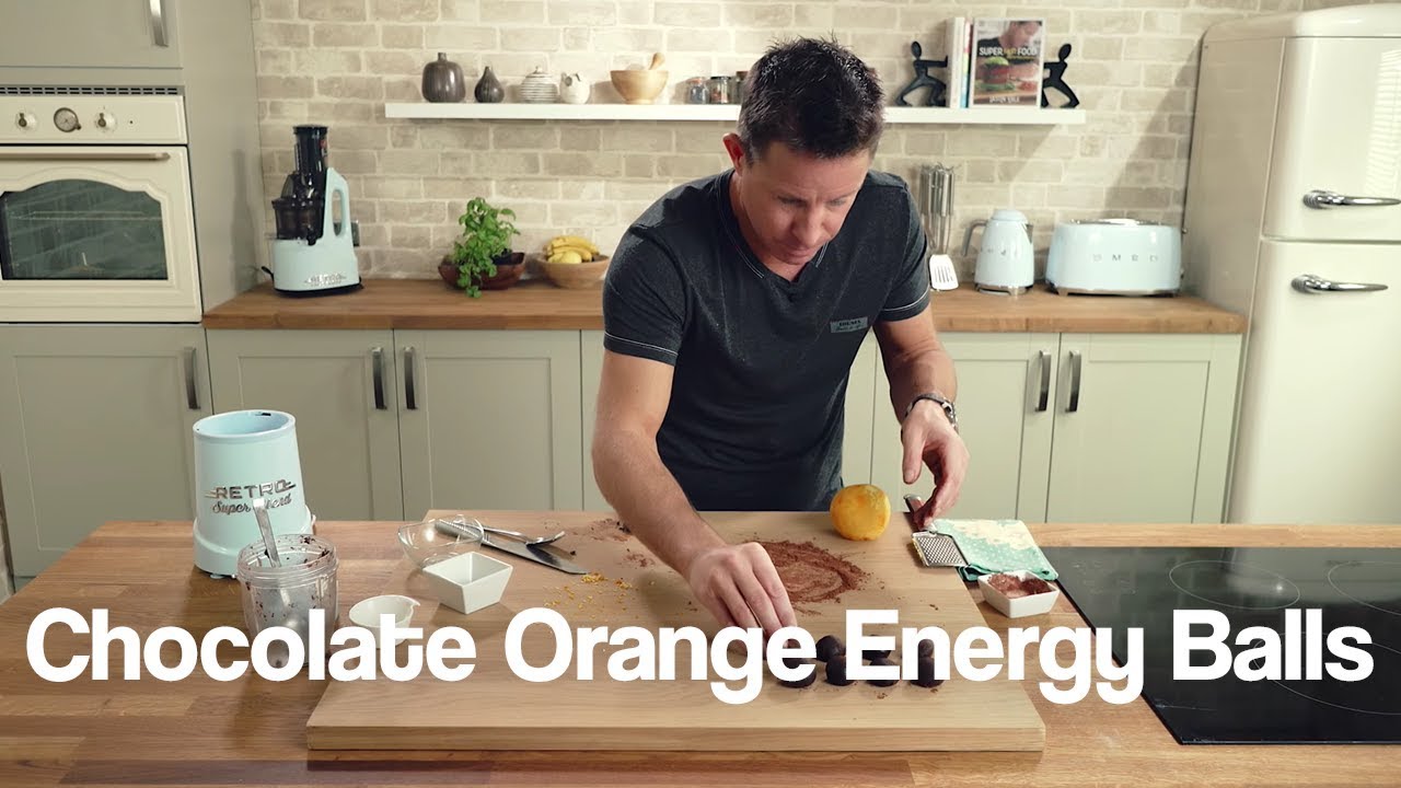 Chocolate Orange Energy Balls Jason Vale Food Recipe - YouTube
