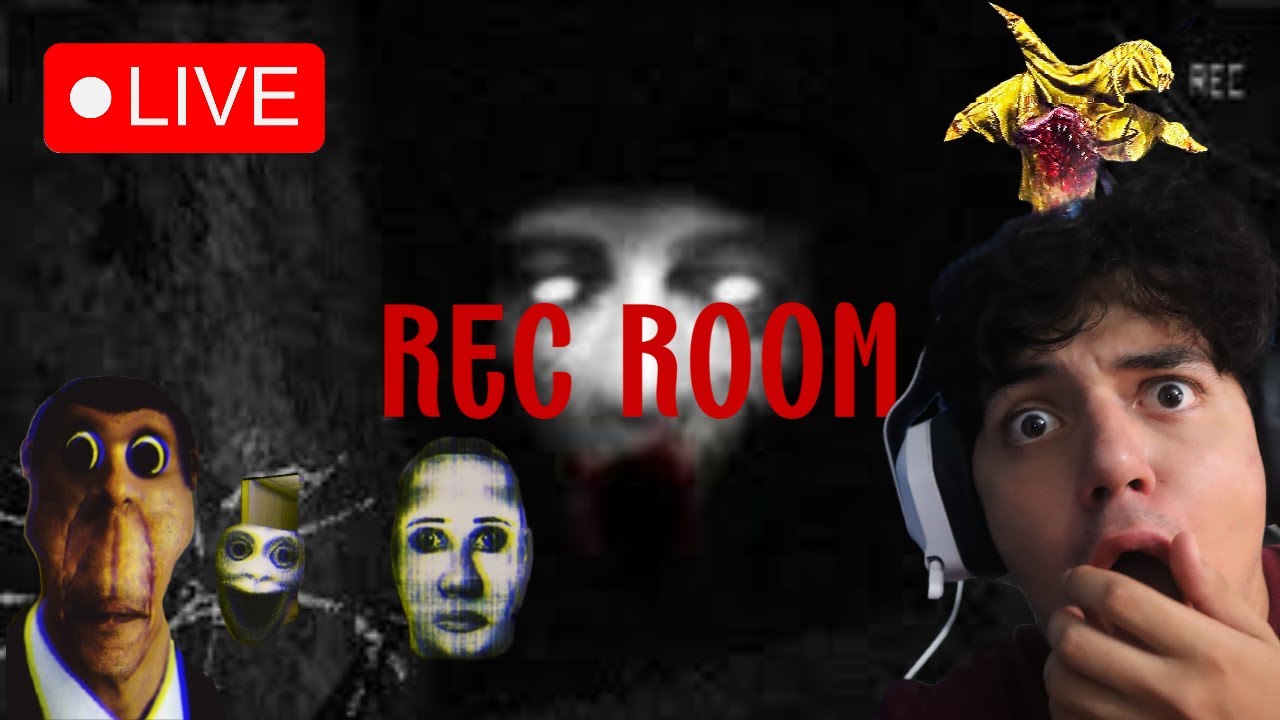 Terrifying Adventures in Rec Room: Live Scary Games! - YouTube