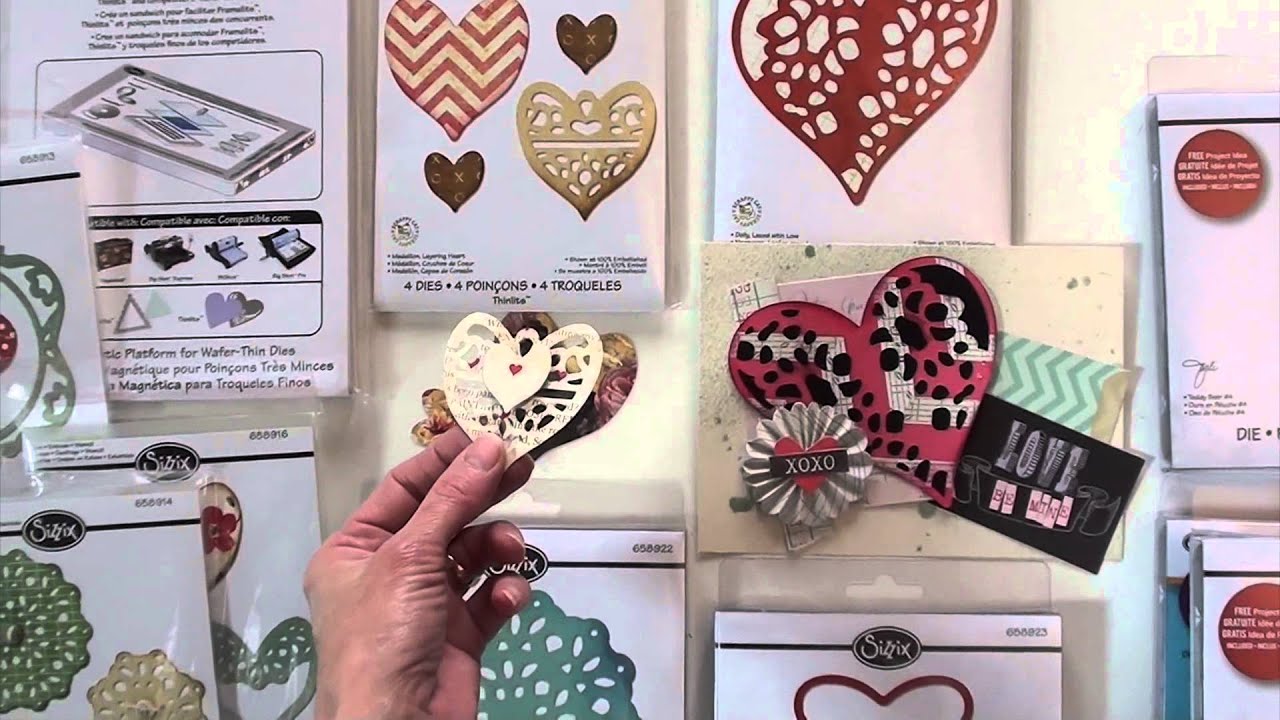 New Sizzix dies - YouTube