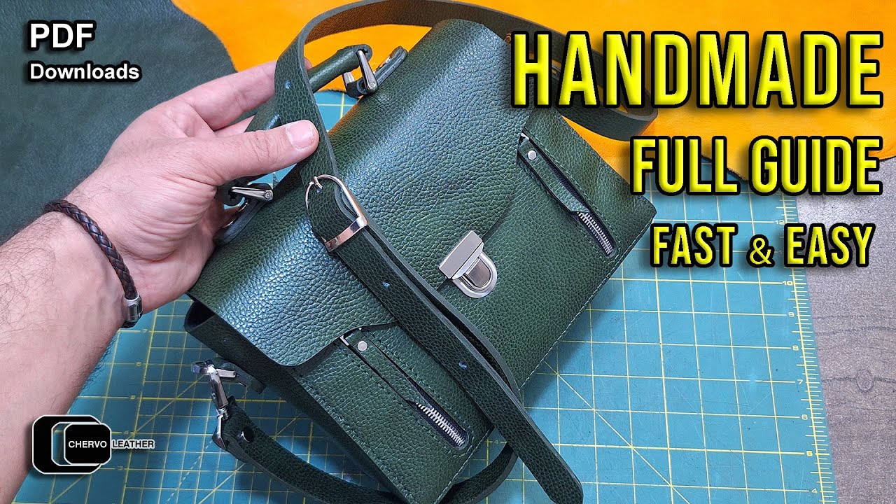 How to Make a Fully Handmade Bag – Fast, Easy, and with Minimal Tools ...