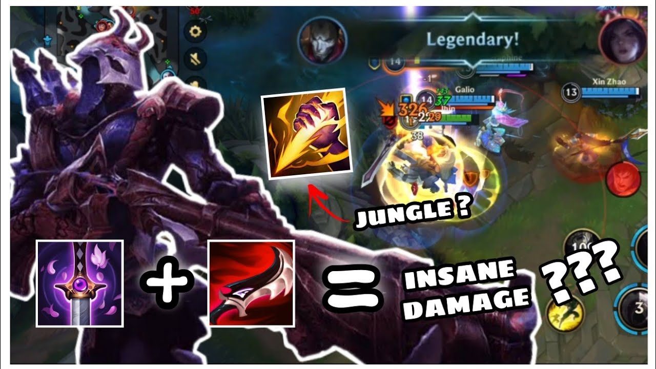 JHIN JUNGLE WILD RIFT FULL CRIT HIDDEN BUILD LEGENDARY ONE SHOT - YouTube