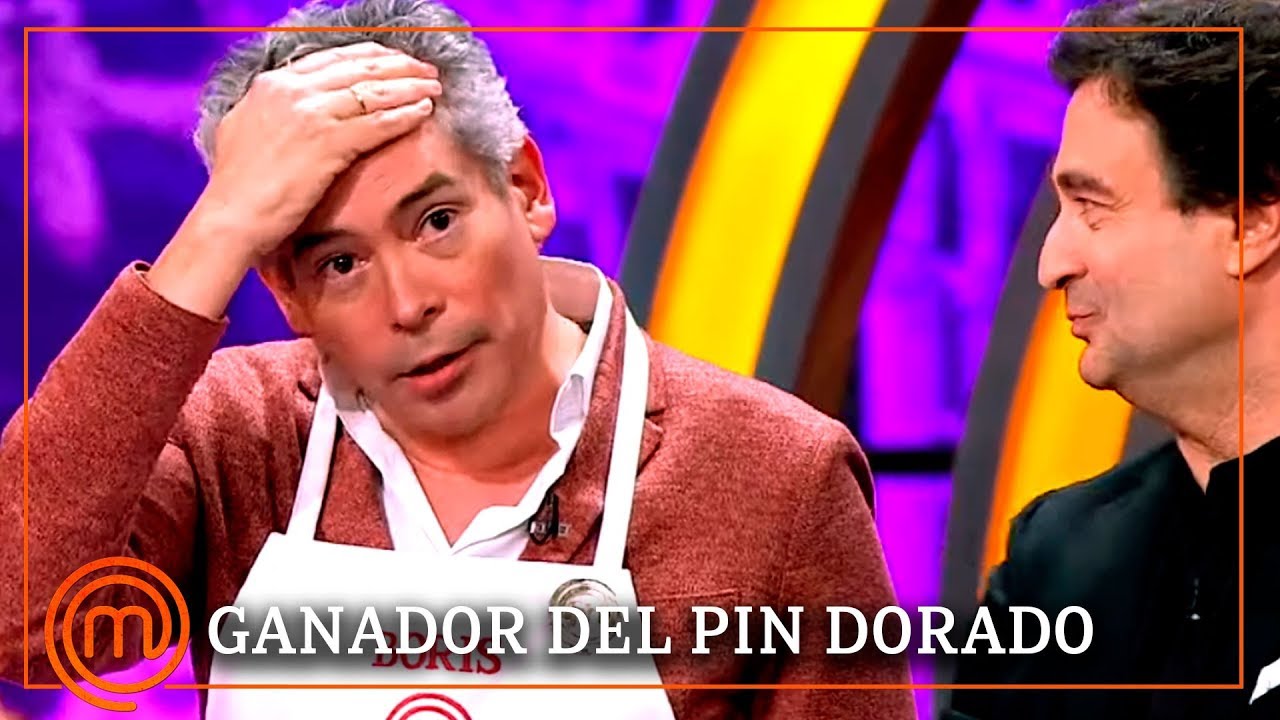 BORIS EMOCIONADO ¡Ganador del pin dorado! | MasterChef Celebrity 4 ...