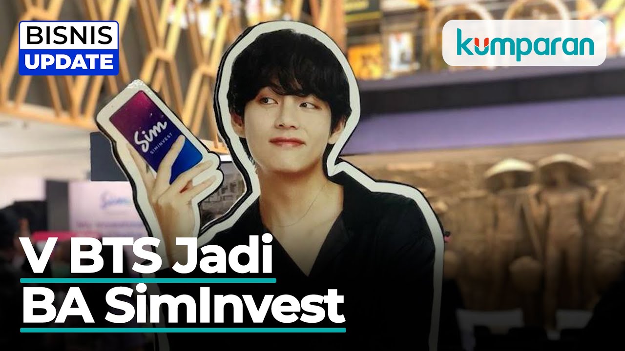 SimInvest Gaet V BTS Jadi Brand Ambassador - YouTube