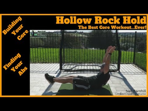Hollow Rock Hold - Best Core Workout Ever - YouTube