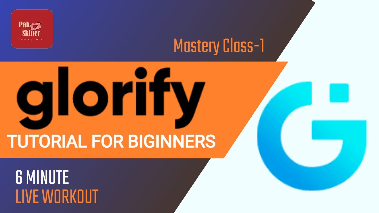 Graphic With Glorify App Tutorial For Beginners | Basic | Class-1 | #pakskiller - YouTube