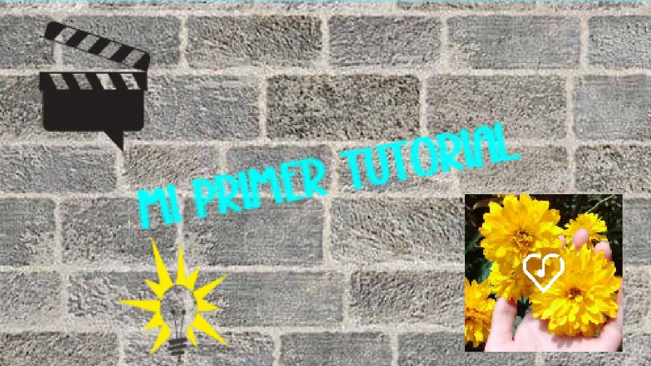 Mi primer tutorial - YouTube