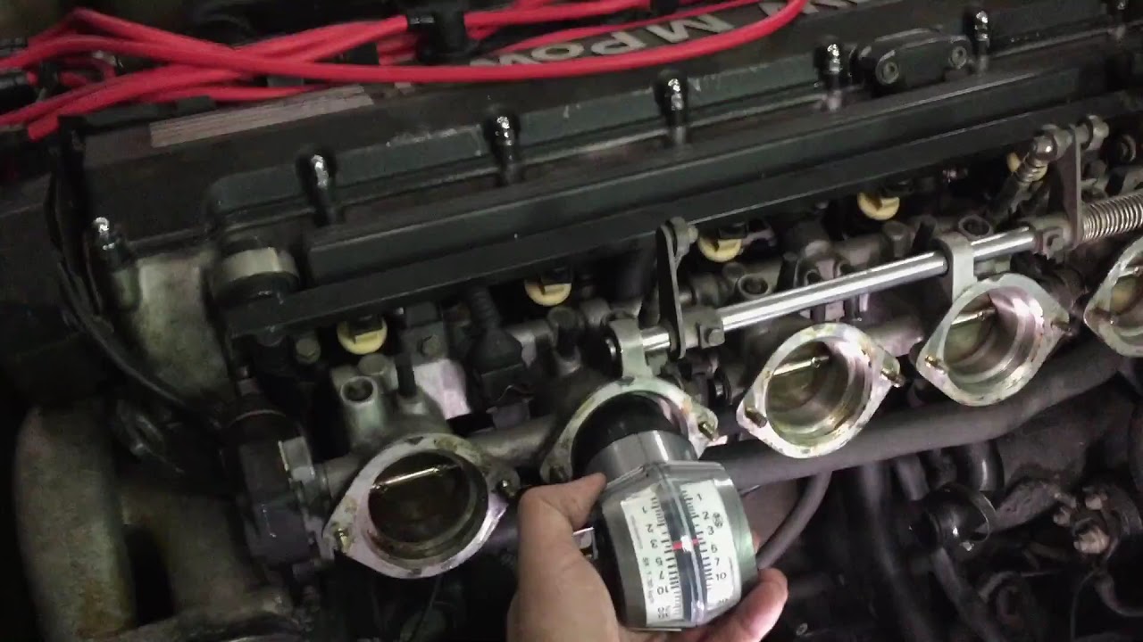 BMW E34 M5 ITB【 六喉同步校正程序 】| Mwork - YouTube