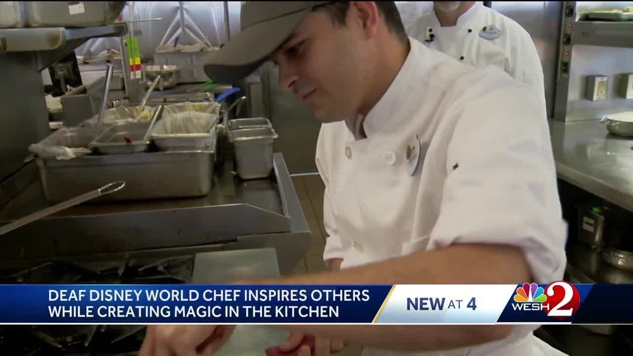 Disney World chef with hearing impairment inspires, motivates cast ...