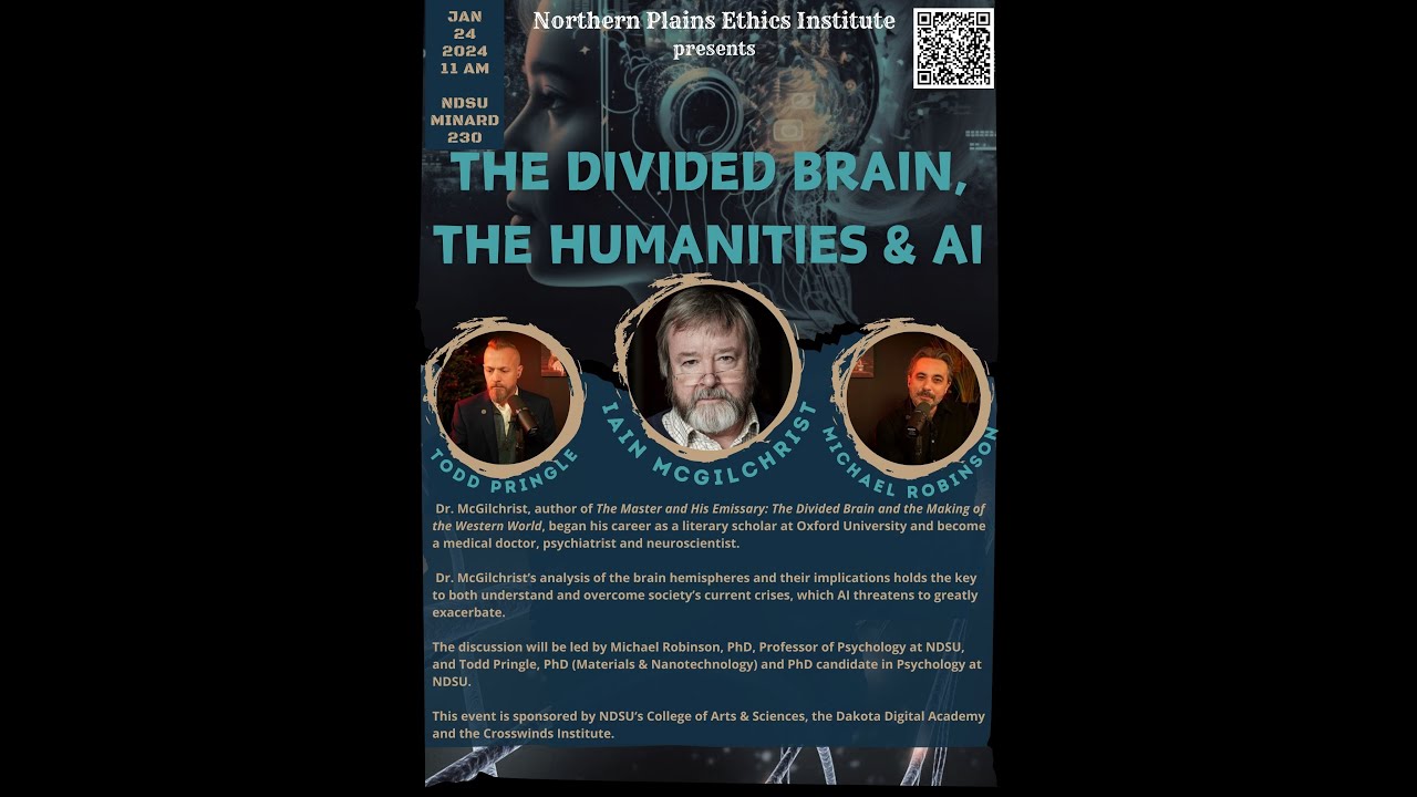 The Divided Brain, The Humanities, and AI with Dr. Iain McGilchrist ...