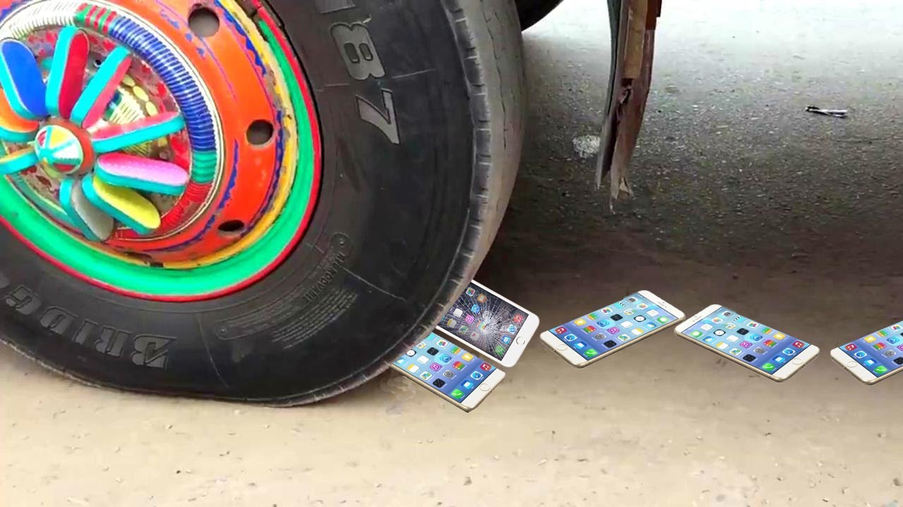 Experiment Crushing Crunchy and Soft things by Truck - YouTube