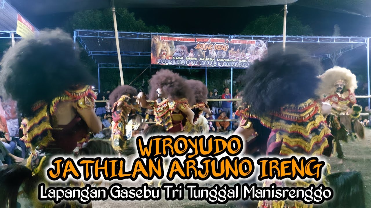 KESENIAN JARANAN WIROYUDO TERBARU‼️ SANGGAR TARI ARJUNO IRENG LIVE LAP ...