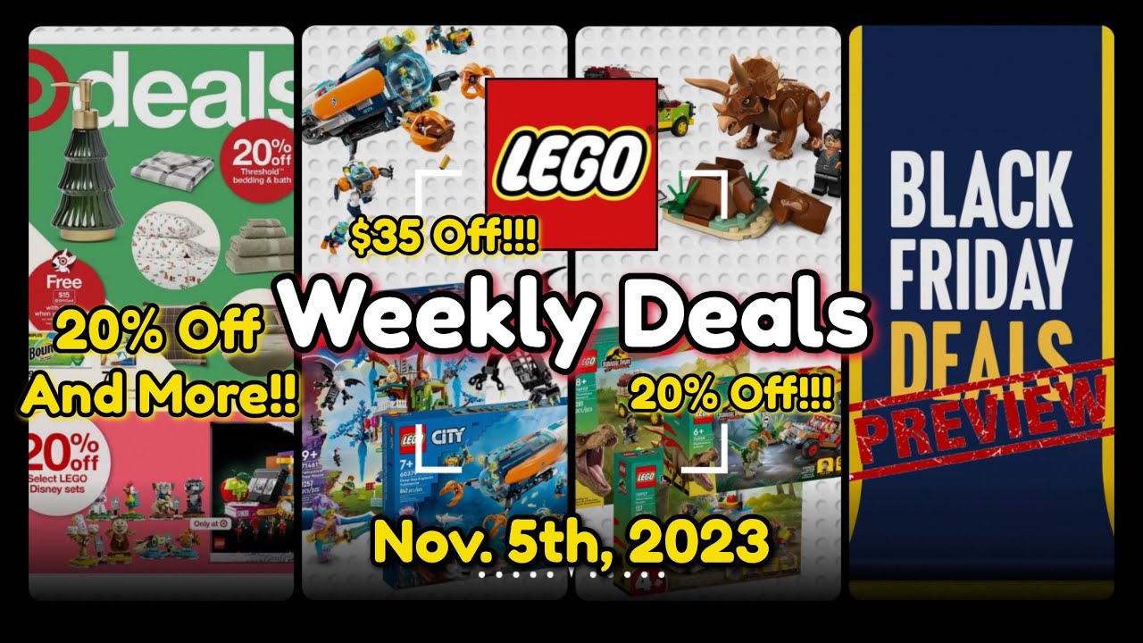 Weekly LEGO Deals!! Part 1 - Lots & Lots of LEGO Deals! Target Ad, GWP ...