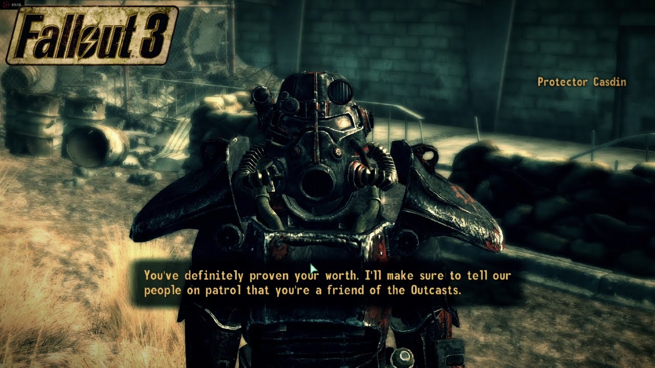 When You get payback on the power armor thief - YouTube