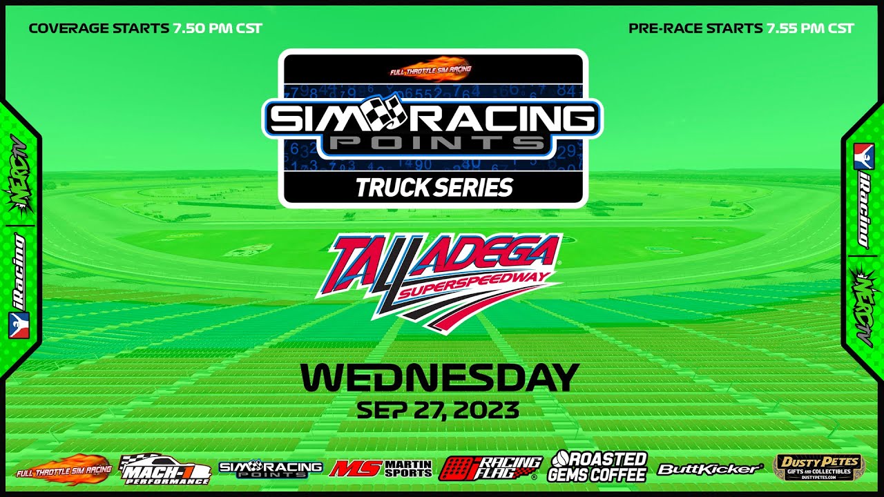 Sim Racing Points Truck Series | FTSR | Talladega 200 ...