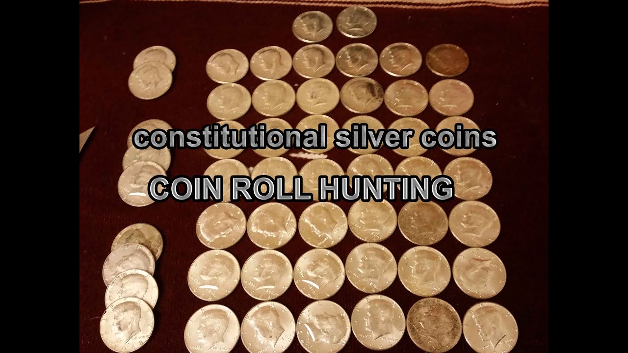 Coin Roll Hunting: Large Constitutional Silver Finds - YouTube