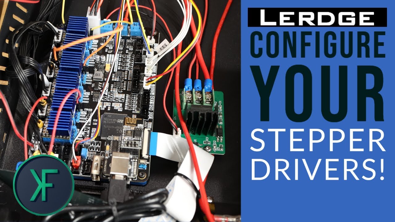 Lerdge K Wiring: Stepper Drivers - YouTube