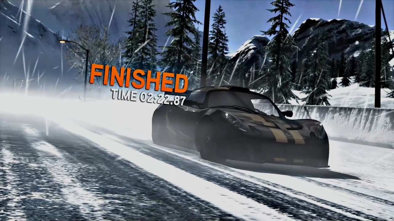 NFS The Run World Record - Snow Battle 2:22.87 - YouTube