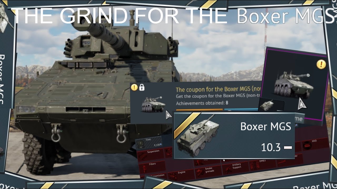 Grind for the Boxer MGS | JThunder - YouTube