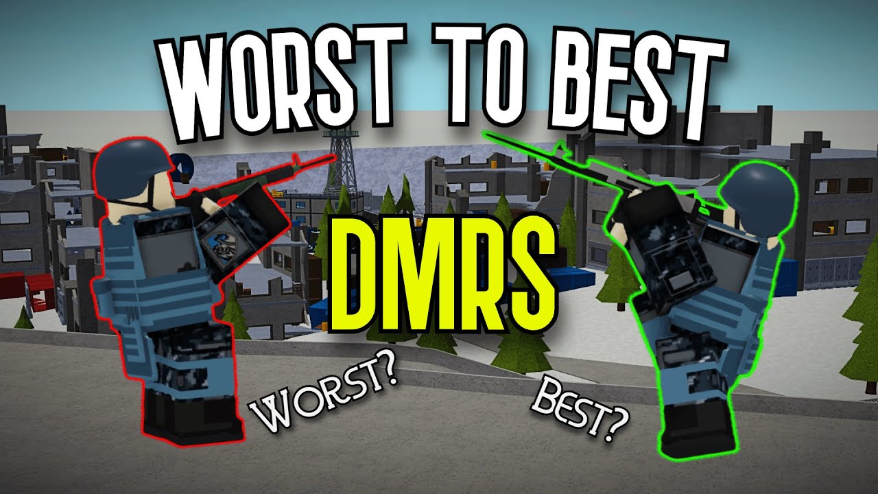*WORST* to *BEST* DMRS in PHANTOM FORCES! - YouTube