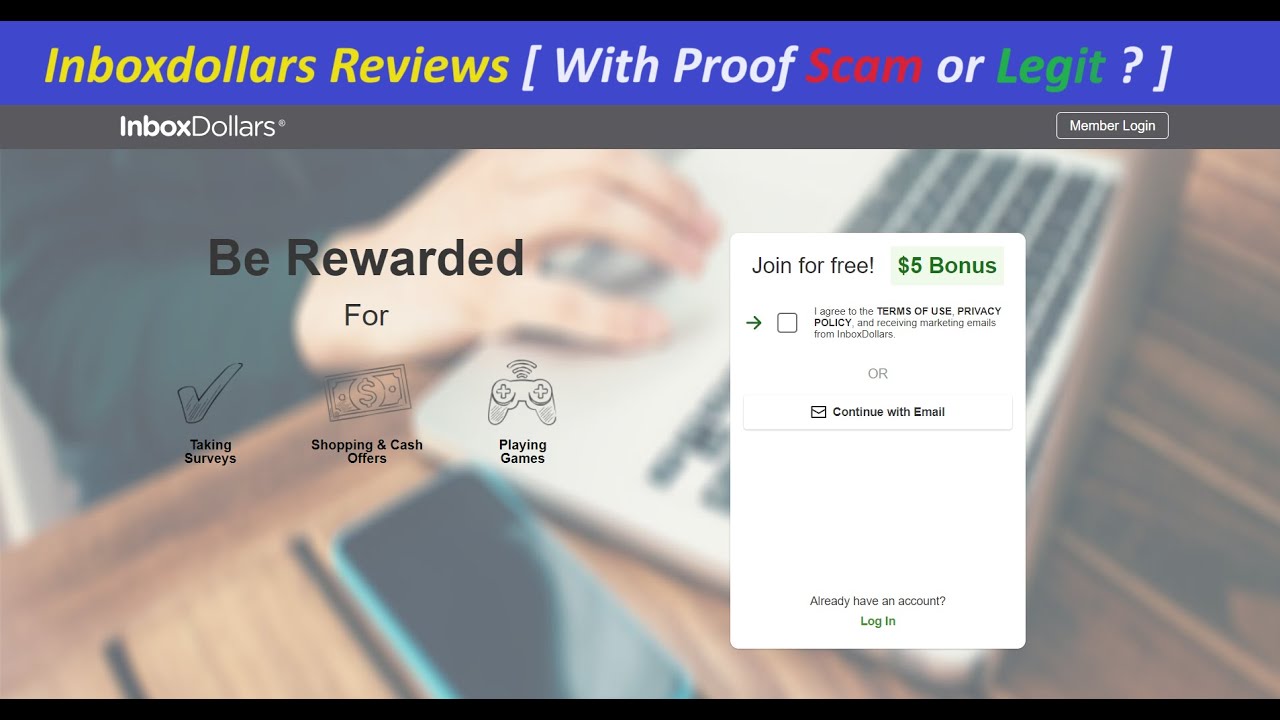 Inboxdollars Reviews [ With Proof Scam or Legit ? ] Inboxdollars ...