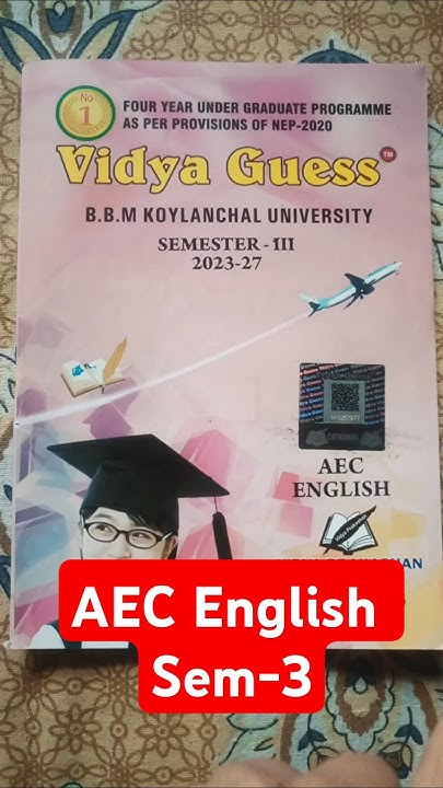 Sem-3 AEC English Guess Paper (2023-27) BBMKU #bbmku #aec_english_semester_3 - YouTube