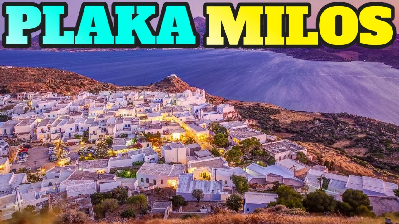 Plaka Milos Greece: Top Things To Do and Visit - YouTube
