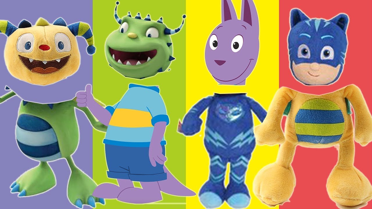 Wrong Heads Debak Backyardigans Daddo Henry Hugglemon PJ Masks Finger ...