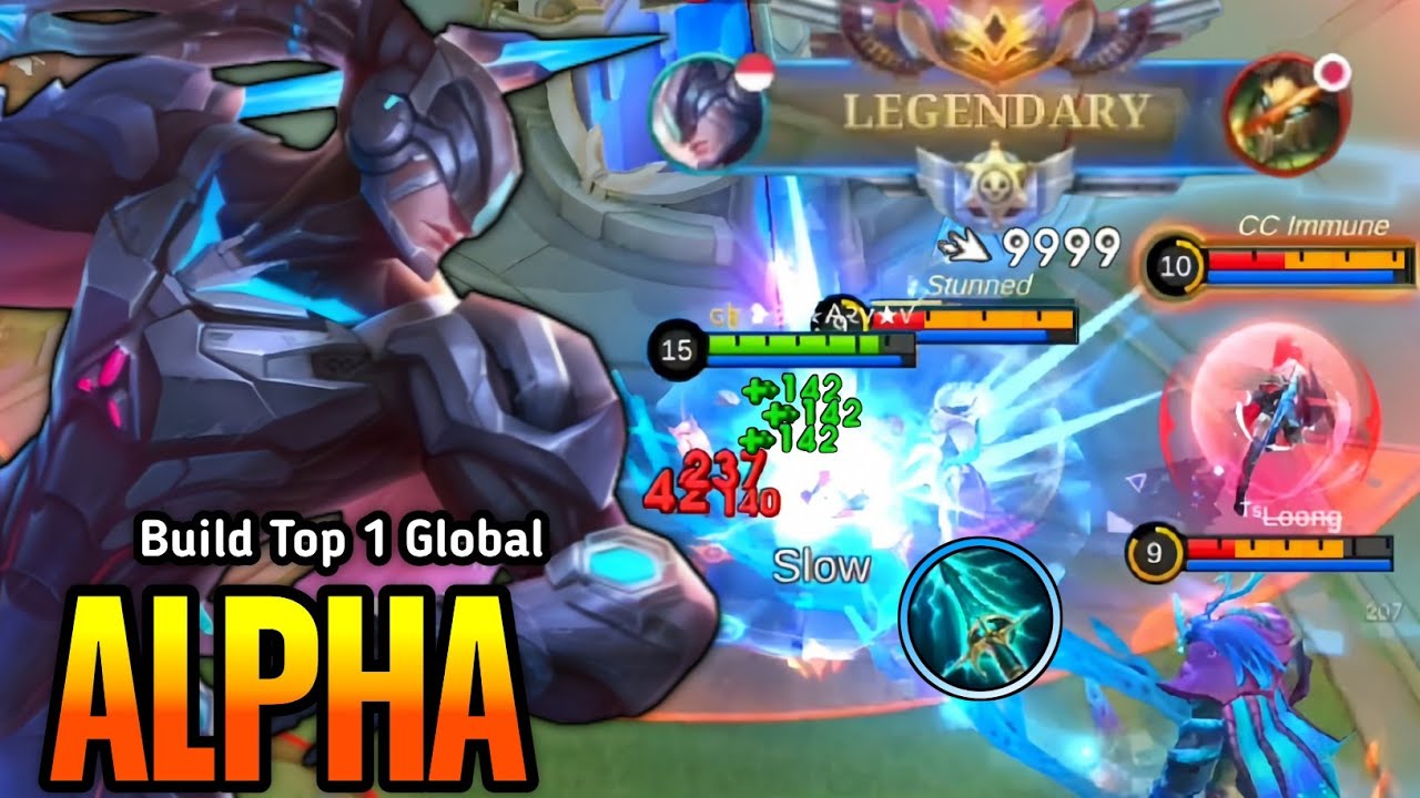 LEGENDARY!! Alpha Monster Hyper Carry!! - Build Top 1 Global Alpha ...