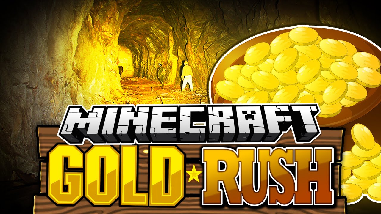 Minecraft | THE GREAT GOLD RUSH | Angry Undead Miners! - YouTube