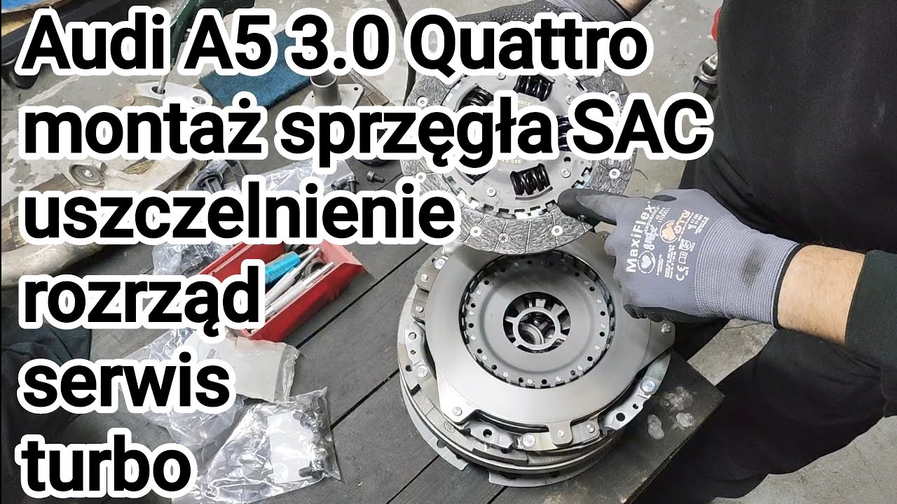 Audi A5 3.0 TDI Quattro, timing chain replacement, steuerkette wechseln ...