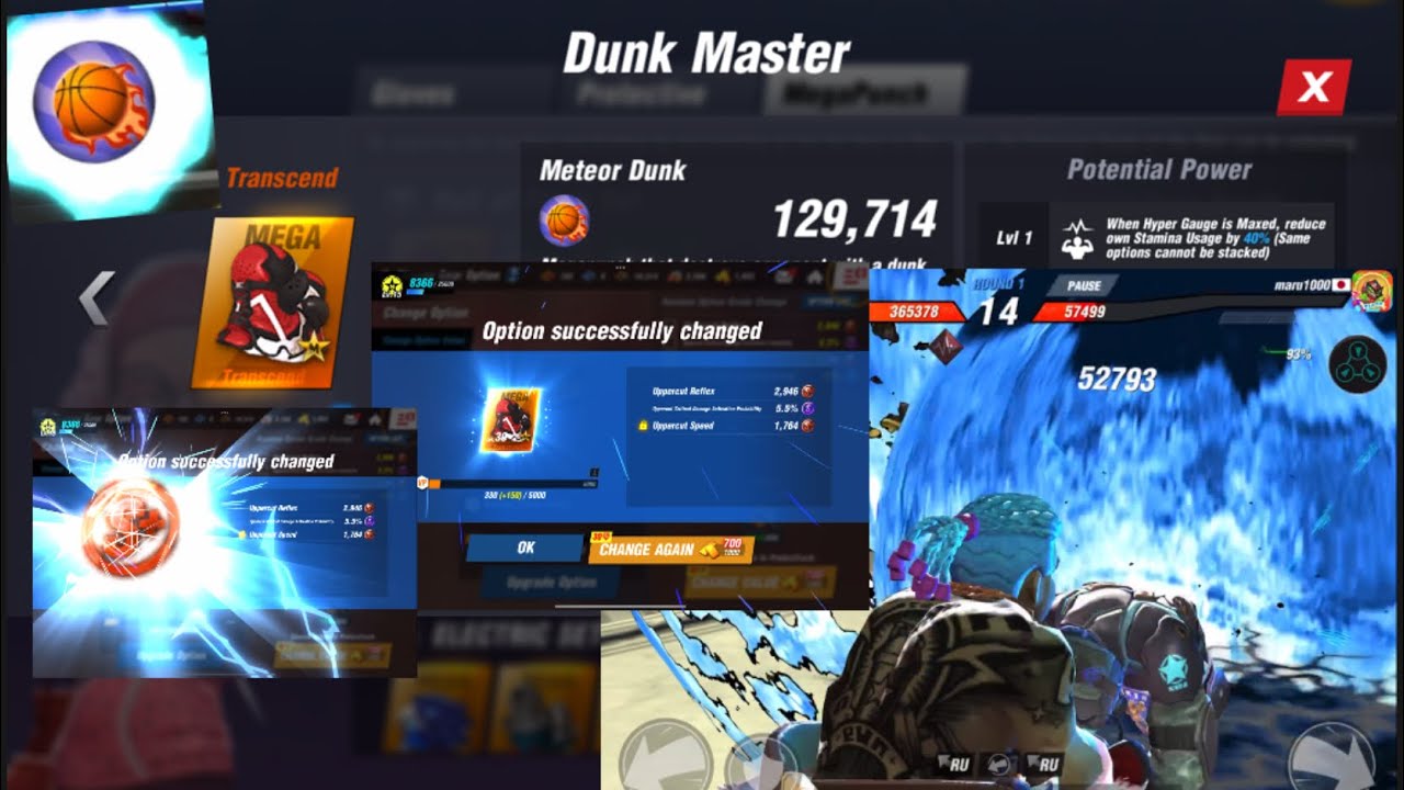 BoxingStar: Testing NEW OMEGA ( Meteor Dunk ) - YouTube