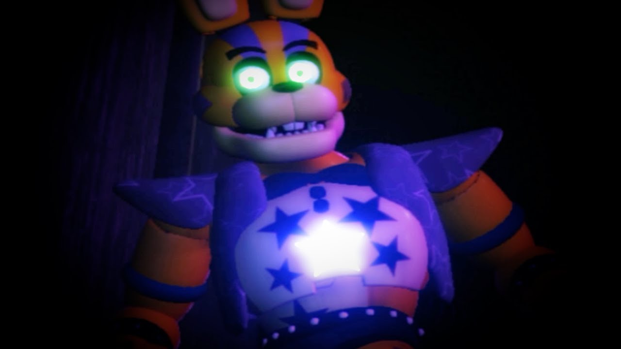 Glamrock SpringBonnie in FNaF Security Breach - YouTube